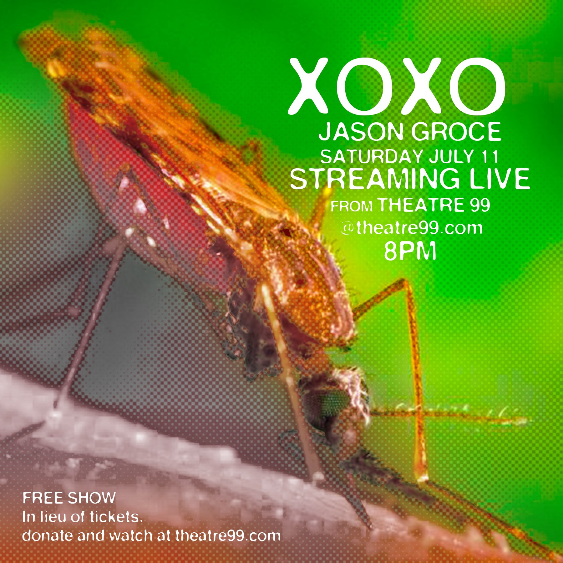 Best Local Comic Jason Groce on Facebook LIVE - Theatre 99 | Charleston ...
